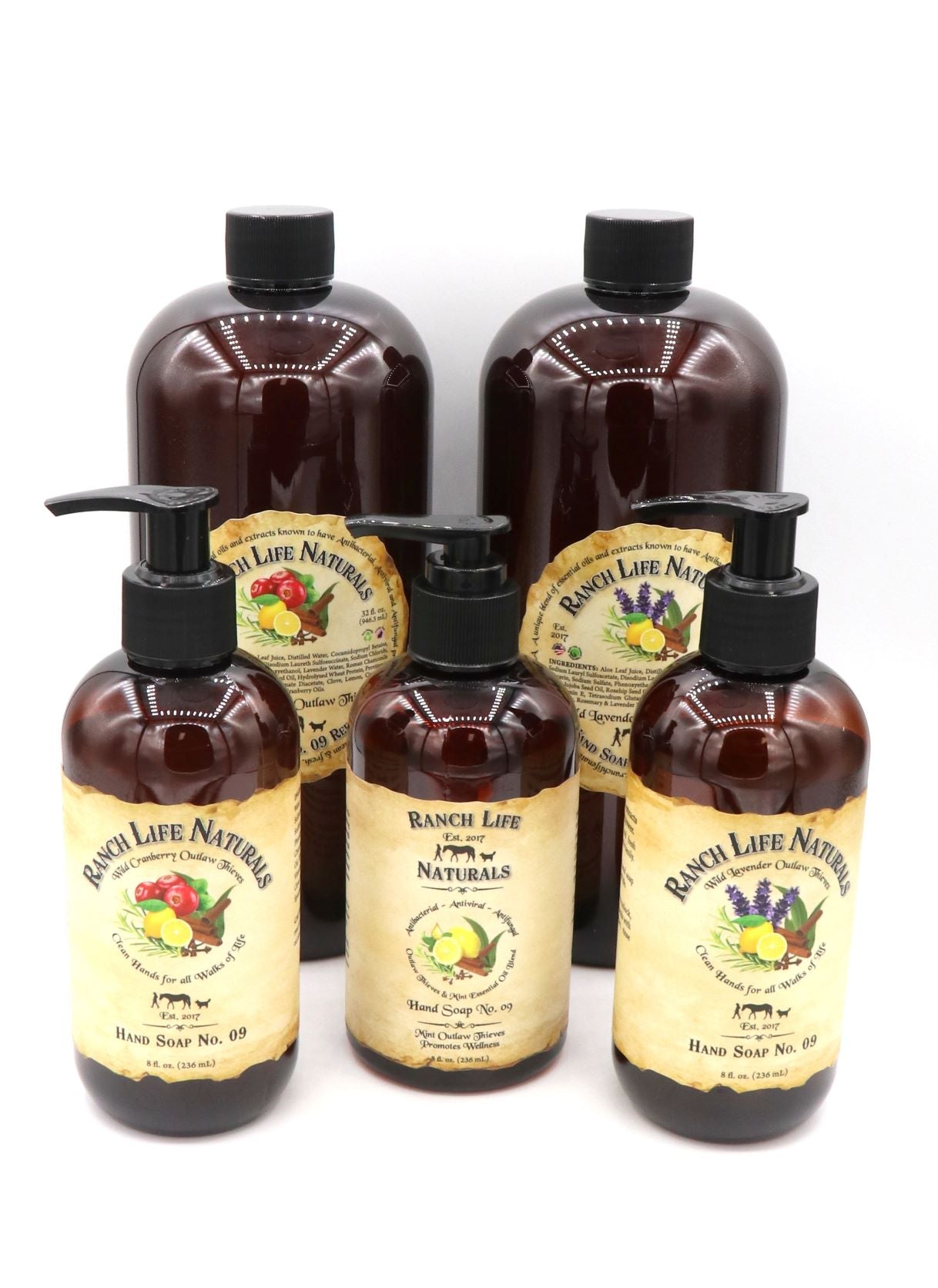 Hand Soaps/ Cleaner/ Stay Well Package – Ranch Life Naturals