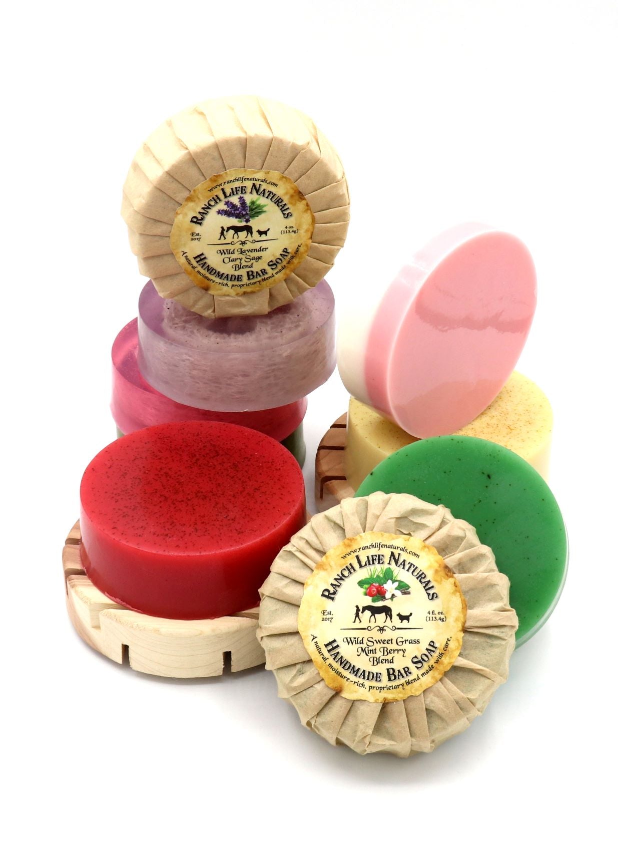 Bar Soap Collection/ 17 of your Favorite Scents – Ranch Life Naturals